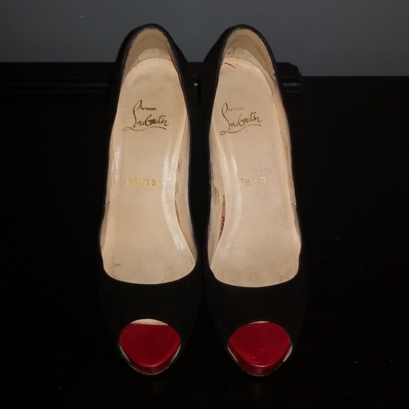 Christian Louboutin | Shoes | Red Bottoms Cork Wedge Installed | Poshmark